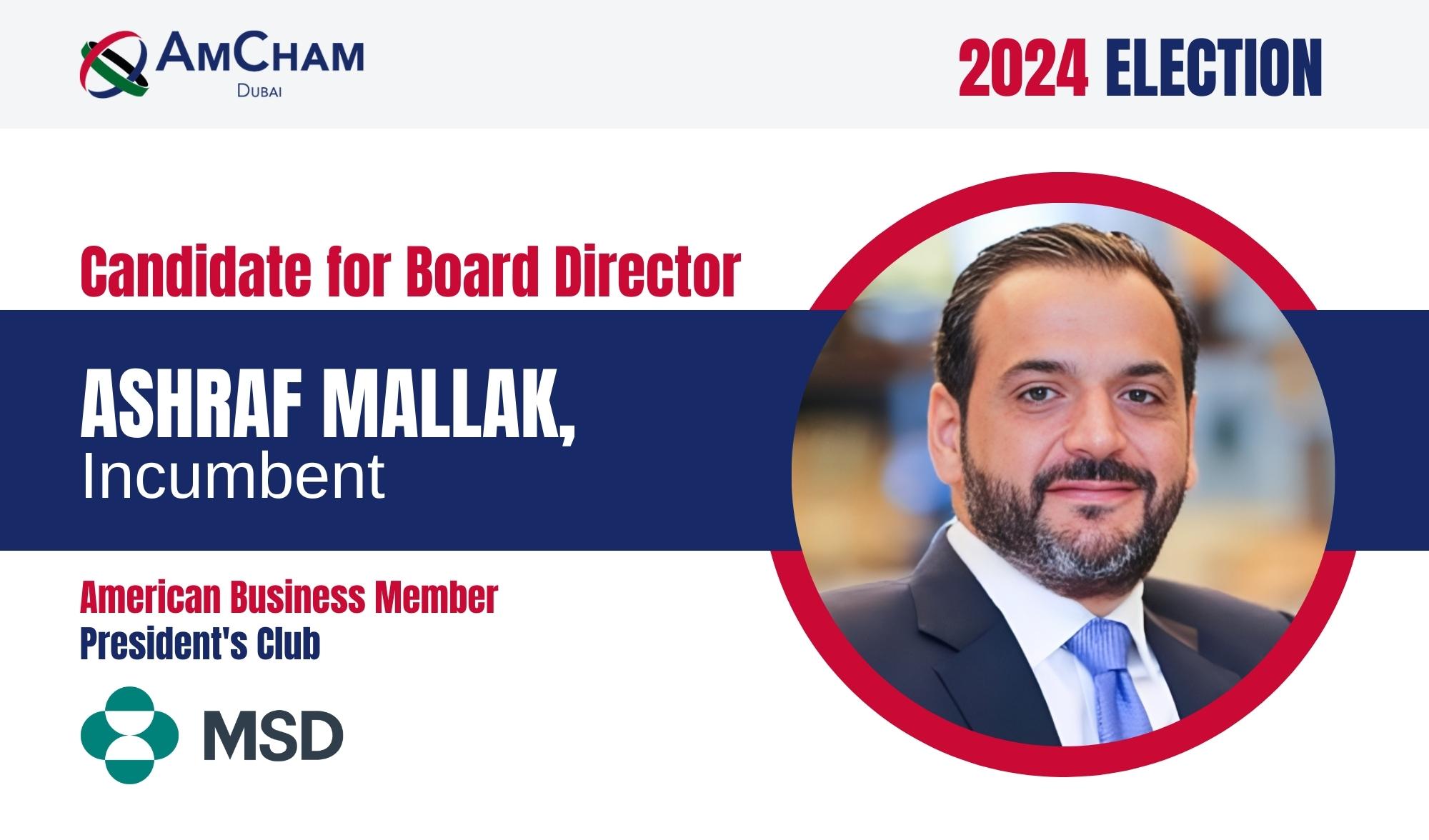 Ashraf Mallak | AmCham Dubai